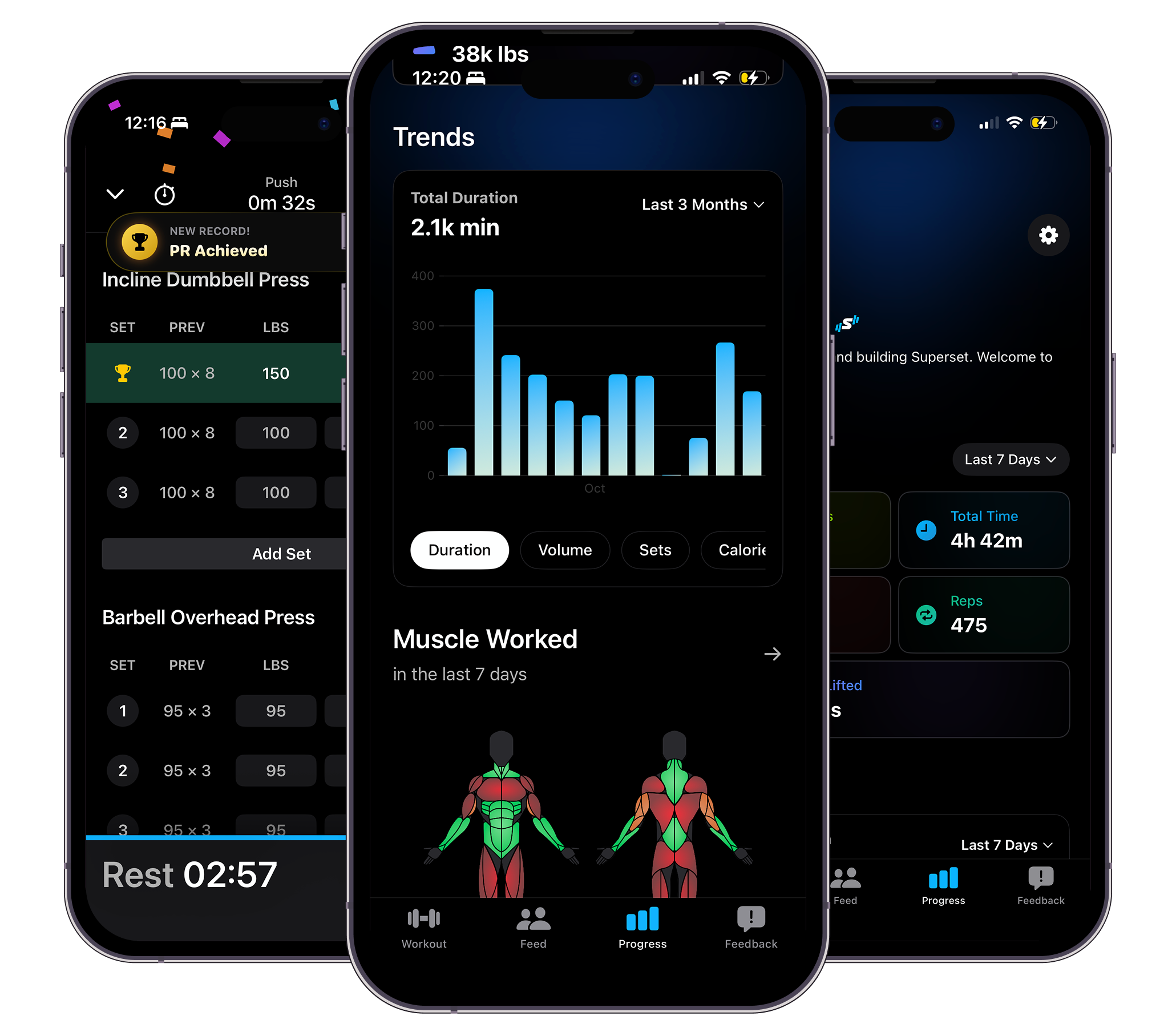 Superset - The Ultimate iOS Workout Tracker